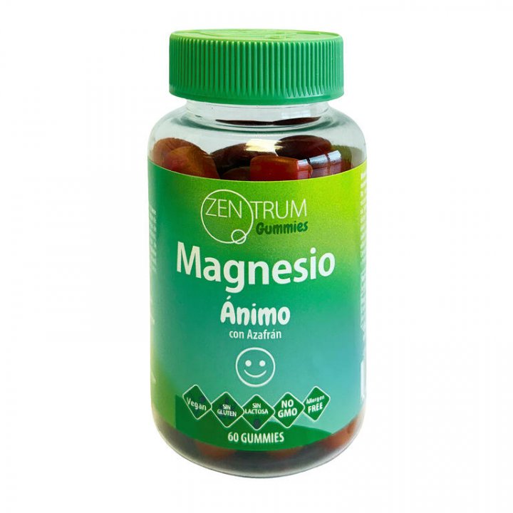 MAGNESIO ÁNIMO 60 GUMMIES ZENTRUM - Ynsadiet